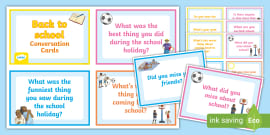 ESL Travel Conversation Cards (teacher made) - Twinkl