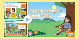👉 British Science Week 2024 (Time) Banner (teacher made)