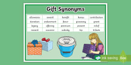 Context Synonyms Word Mat (teacher made) - Twinkl