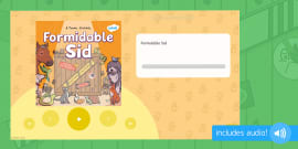 Formidable Sid eBook | Pets Story for Kids (teacher made)