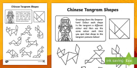 Tangram Animals Activity Booklet (teacher made)