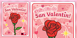 Carteles de San Valentín (profesor hizo) - Twinkl