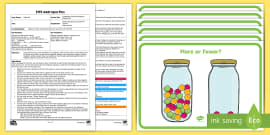 EYFS Maths: Is It Equal? Class Activity Adult Input Plan