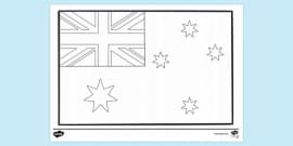 Australia Template | Blank A4 Map of Australia to Print