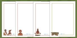 Monthly Events Page Border Pack (teacher made)