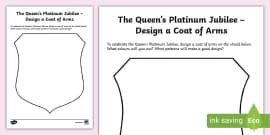 Queen’s Jubilee Activities - Design A Crown - Twinkl