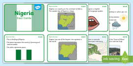 KS2 Nigeria Fact File - Twinkl - Geography - Twinkl