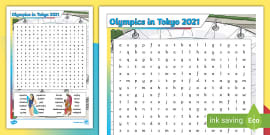 Olympic Host City Word Search Romanian Translation - Twinkl