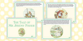 The Tale of Mr Jeremy Fisher Trace the Words Worksheets