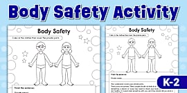 My Body Posters for Children - Printable RSHP Resource