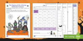 Mystery at Dragonspire Castle Maths Mystery Game