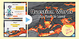 Question Words PowerPoint - Twinkl