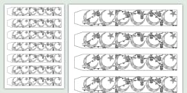 Italy Colouring Paper Chain (teacher made) - Twinkl