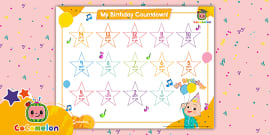 FREE CoComelon: Numbers Read and Write the Room Activity