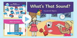 What Makes the Sound? PowerPoint (teacher made) - Twinkl