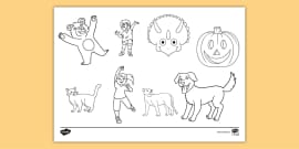 Happy Monday Doodle Colouring Pages (teacher made) - Twinkl