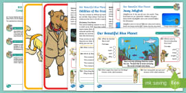 KS1 Polar Regions: Focused Reading Skills Comprehension Pack
