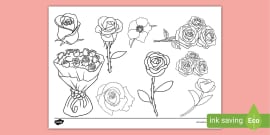 Watering the Plants Colouring Page (teacher made) - Twinkl