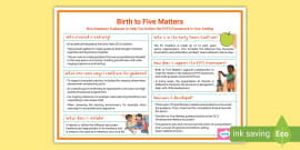 Development Matters(Birth to Reception Plus ELGs)Poster Pack