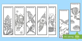 Editable Bookmark Templates (teacher made) - Twinkl
