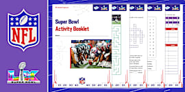 NFL: Super Bowl - Caption Writing Activity