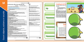 EYFS Maths Counting Aliens Adult Input Plan & Resource Pack