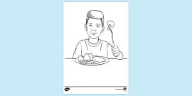 Colouring Page for Kids Fruits | Colouring Sheets