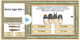 Ancient Egyptian Gods Names and Pictures PowerPoint