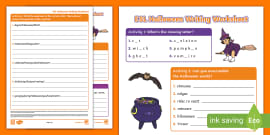 ESL Halloween Scary Story Writing | Twinkl (teacher made)