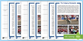 Calgary Stampede Colouring Pages (teacher made) - Twinkl