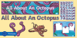 FREE! - Octopus Bookmarks to Colour (teacher made) - Twinkl