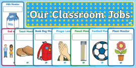 Classroom Job Wheel | Primary Teaching Resources