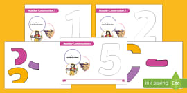 I Can Build the Number 3 Craft (teacher made) - Twinkl