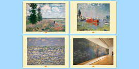 Claude Monet Fact Sheet
