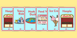 The Prizes Role Play Display Posters (creat de profesori)