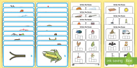 Write the Room CVCC Word Hunt Activity Pack (teacher made)