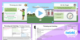 Throwing and Catching Activity Plan 2 Adult Guidance