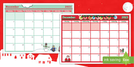 Blank Calendar Template Poster | Weekly Rota Template