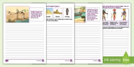 Mummification instruction worksheet for KS2 - KS2 Resources