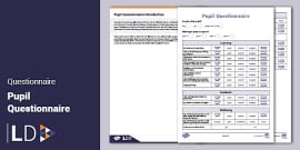 Student Wellbeing Questionnaire – Twinkl Resources