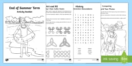 Summer Sun Art Activity Worksheet / Worksheet