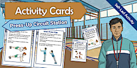 Circuit Training Station Cards Pack