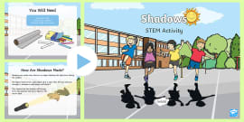 FREE! - KS2 Light and Shadows Worksheet (teacher made)