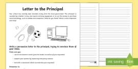 NAPLAN-Style Writing Year 3 or Year 5 Example Test Set 2 Persuasive Writing