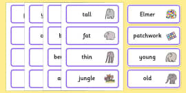 Story Sequencing to Support Teaching on Elmer (teacher made)