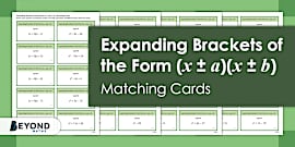 👉 Expanding Double Brackets Revision | GCSE Maths | Beyond
