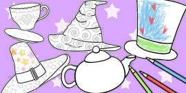 Mad Hatter's Tea Party Invitation - KS1 Resource - Twinkl