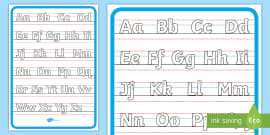 Phase 2 to 5 High Frequency Words Writing Practice Worksheet