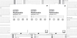 Year 2 practice papers - SATs Arithmetic assessments