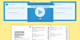 KS1 Maths Reasoning Mental Maths Reasoning Questions PDF